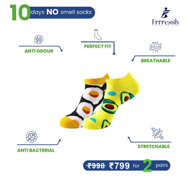 Buy Fresh And Designer Socks | Frrressh